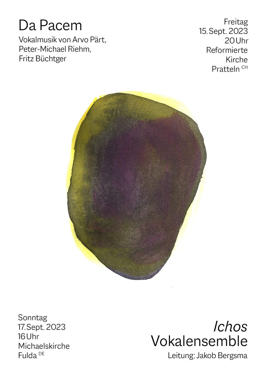 Ichos Vokalensemble – Vokalensemble für neue und alte Chormusik